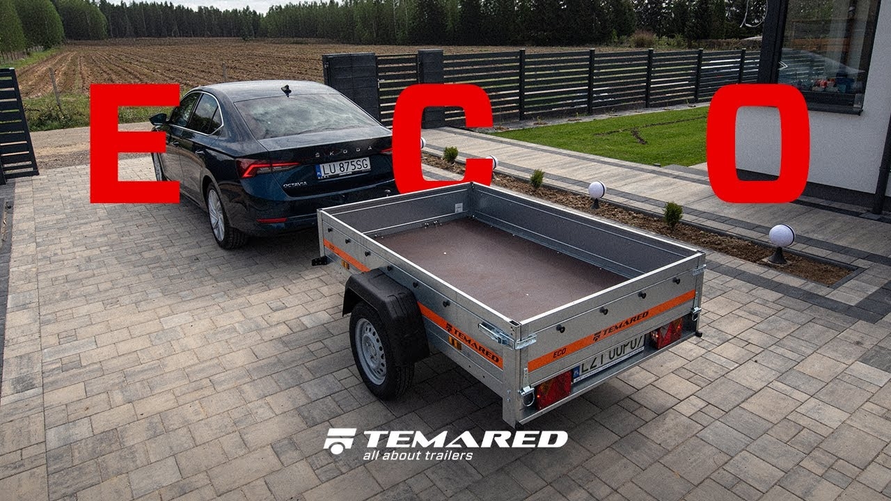 Luggage trailer TEMARED ECO 2012 KIPP will transport garden materials ...