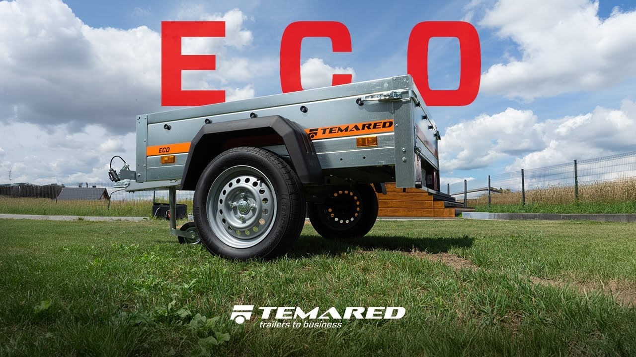 TEMARED ECO 1510 car trailer - Load more business