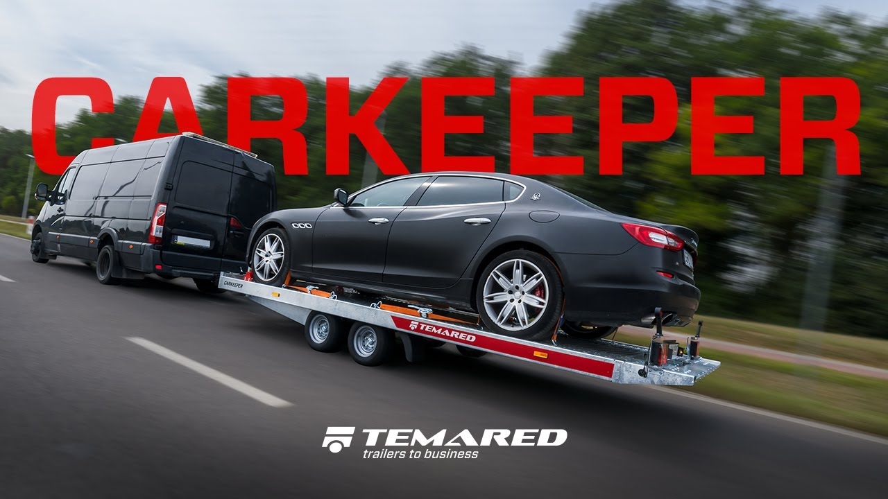 Will transport a damaged car for repair - TEMARED CARKEEPER 4820/2 3T ...