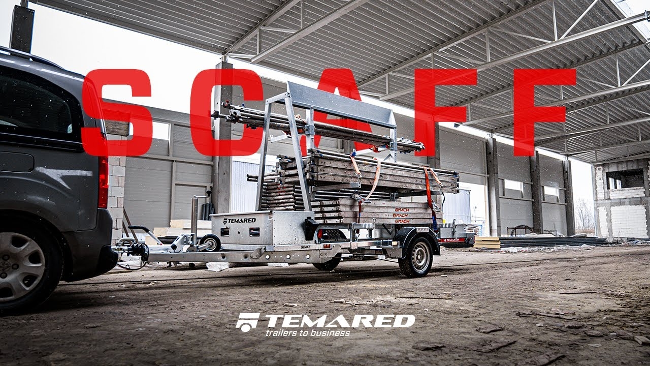 Transporting scaffolding doesn't have to be difficult - TEMARED SCAFF