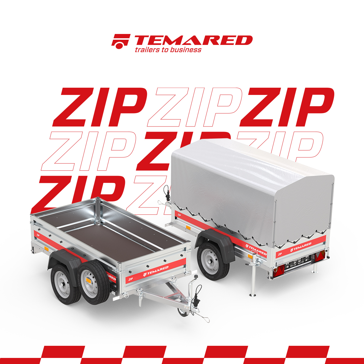 La nouvelle série de remorques TEMARED ZIP - durables, fonctionnelles ...