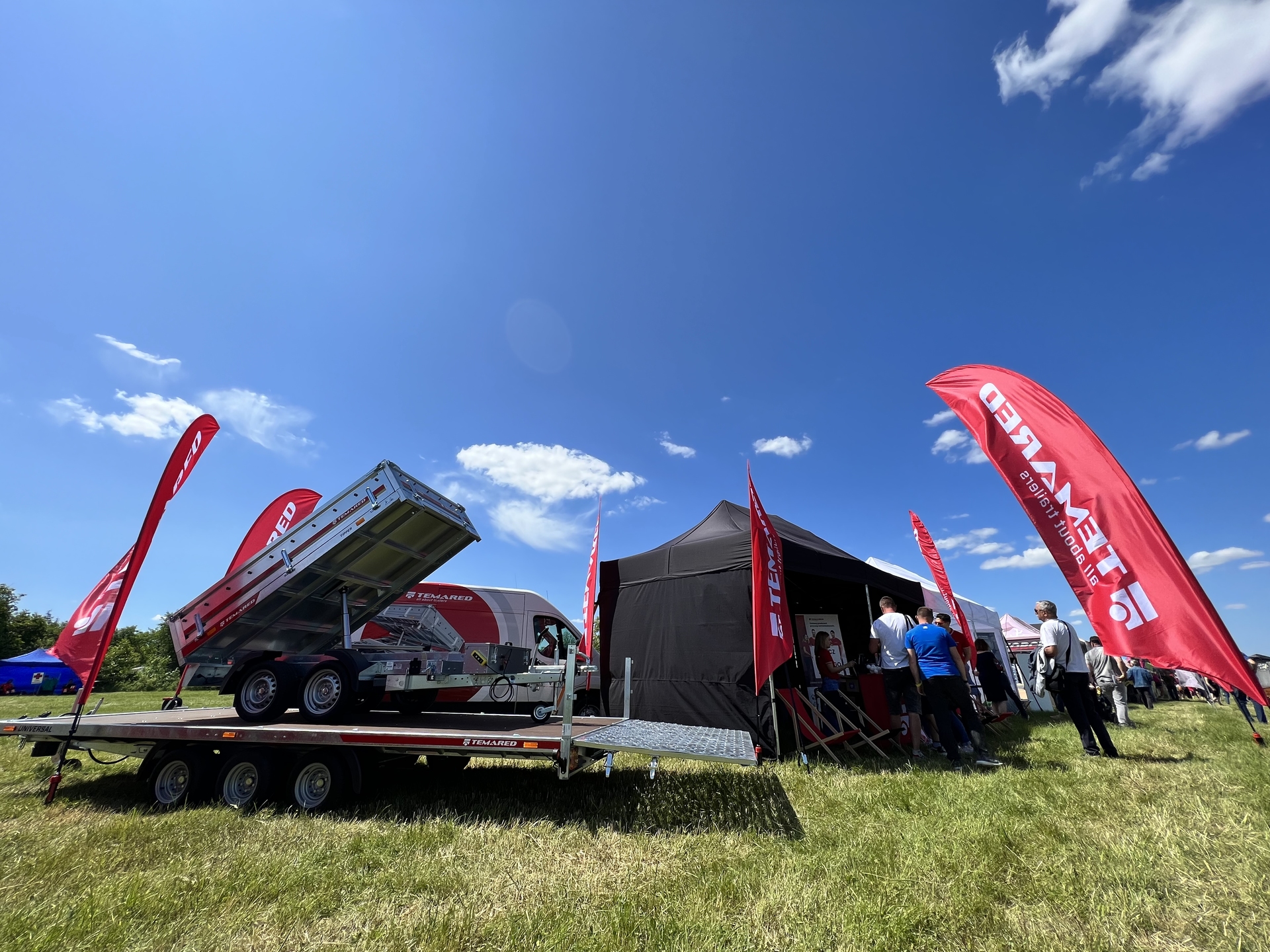 Temared at the Airshow Festival